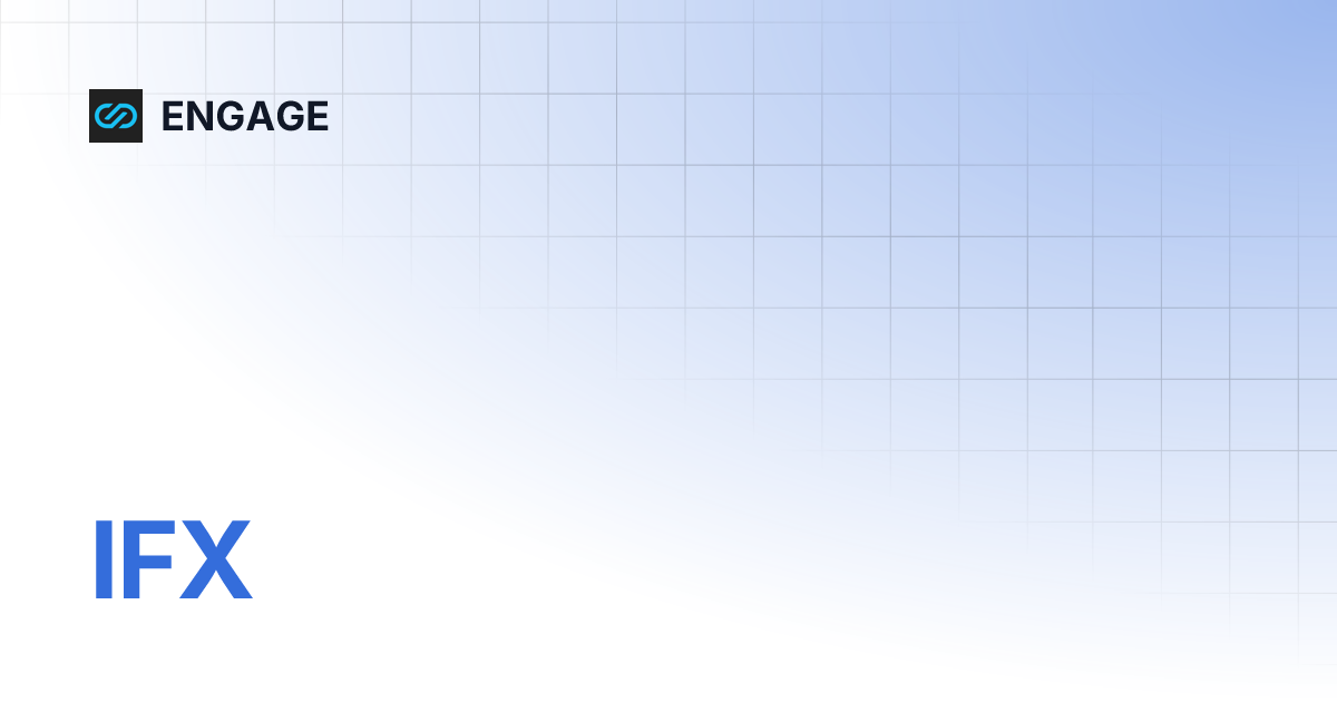 IFX | ENGAGE